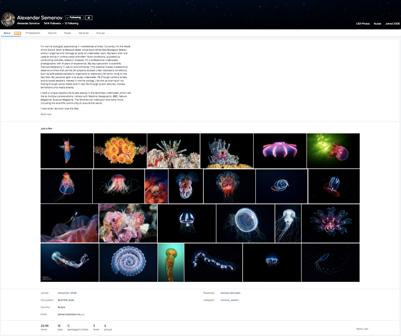 Share Your Best Work With The New Flickr About Page | Flickr Blog