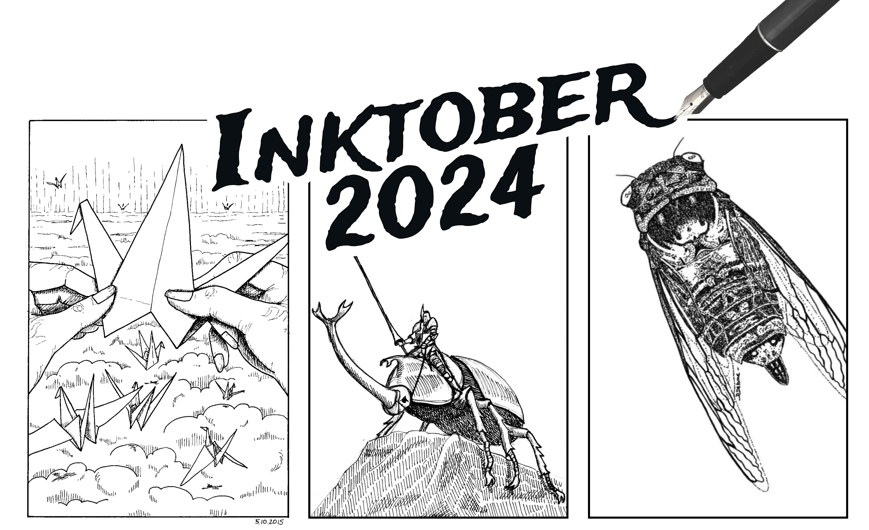 Inktober 2024 is headed this way! | Flickr Blog